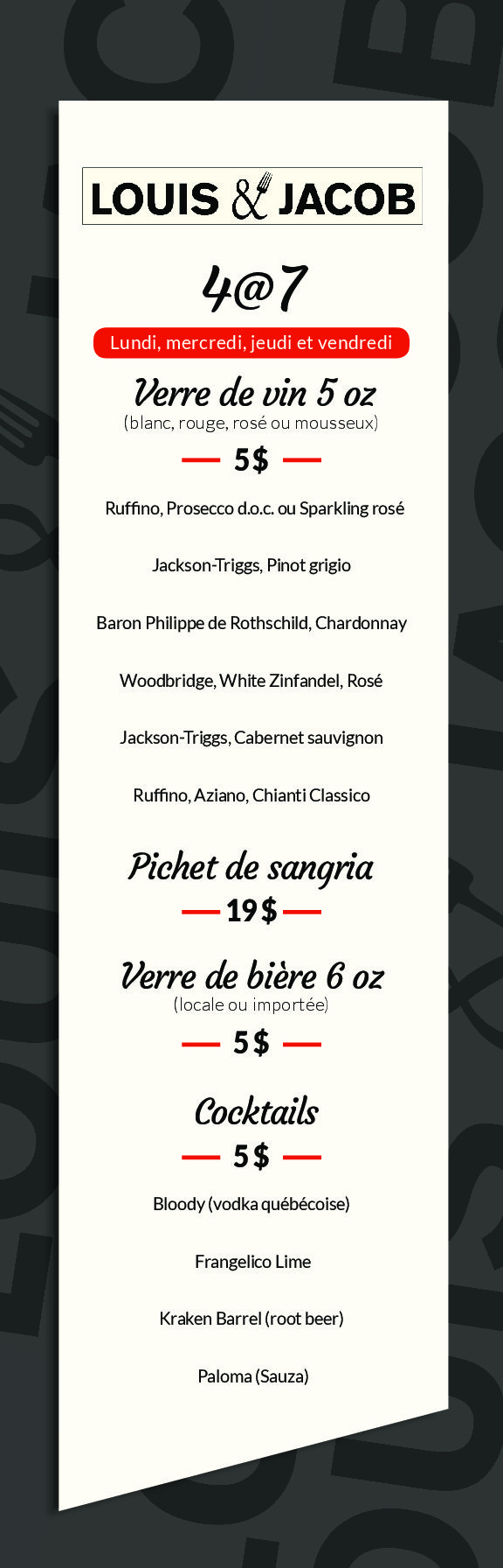 Louis Jacob Restaurant à Laval – La cuisine est le cœur d’un restaurant ...